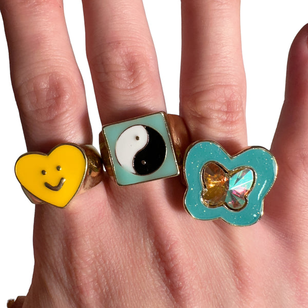 Yin Yang Chunky Ring | Rave After Rave